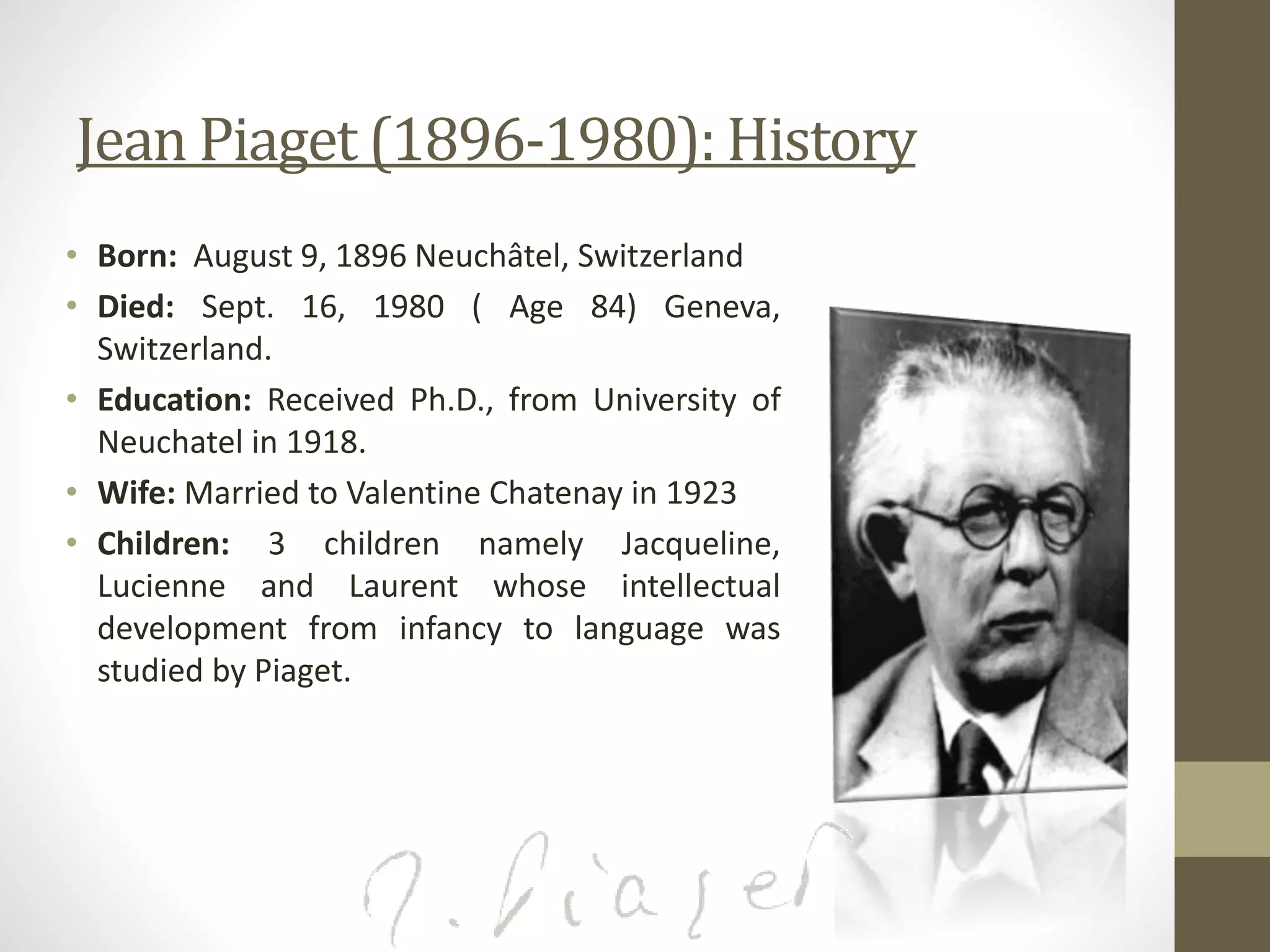 Piaget | PPTX