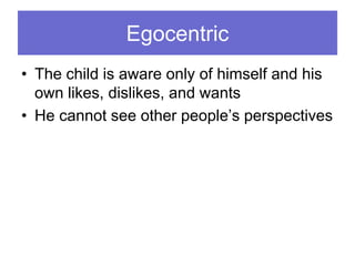 PIAGET COGNITIVE DEVELOPMENT | PPT