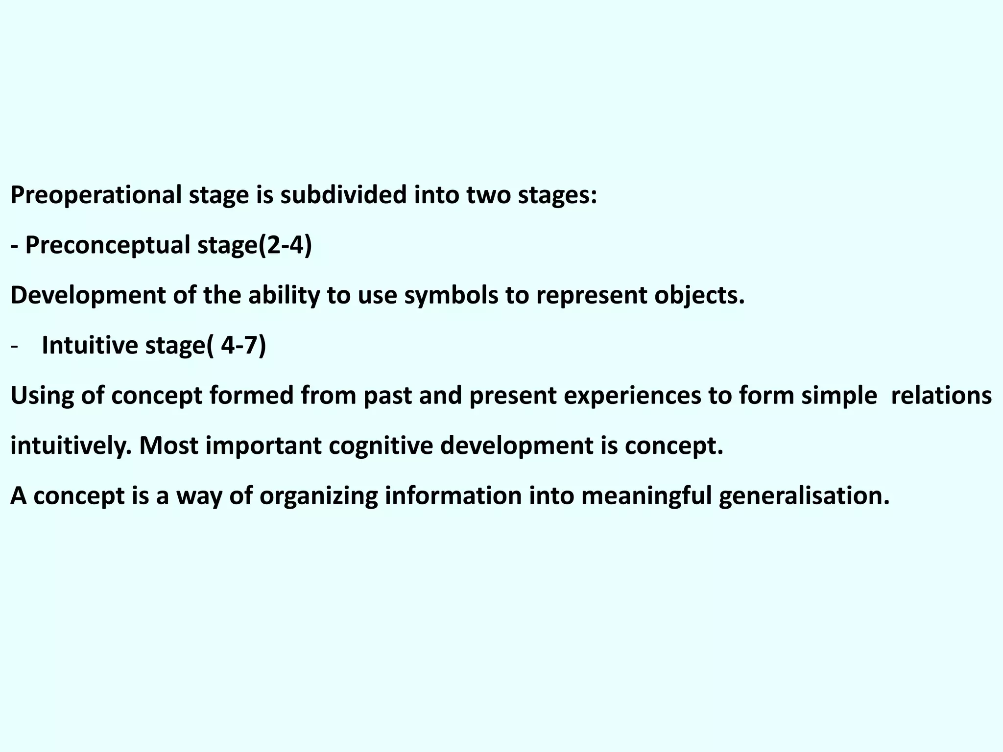 Piaget cognitive development theory | PPTX