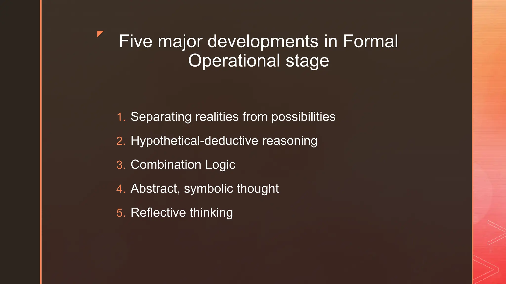 Piaget contribution.pptx Piaget's cognitive development stages | PPTX