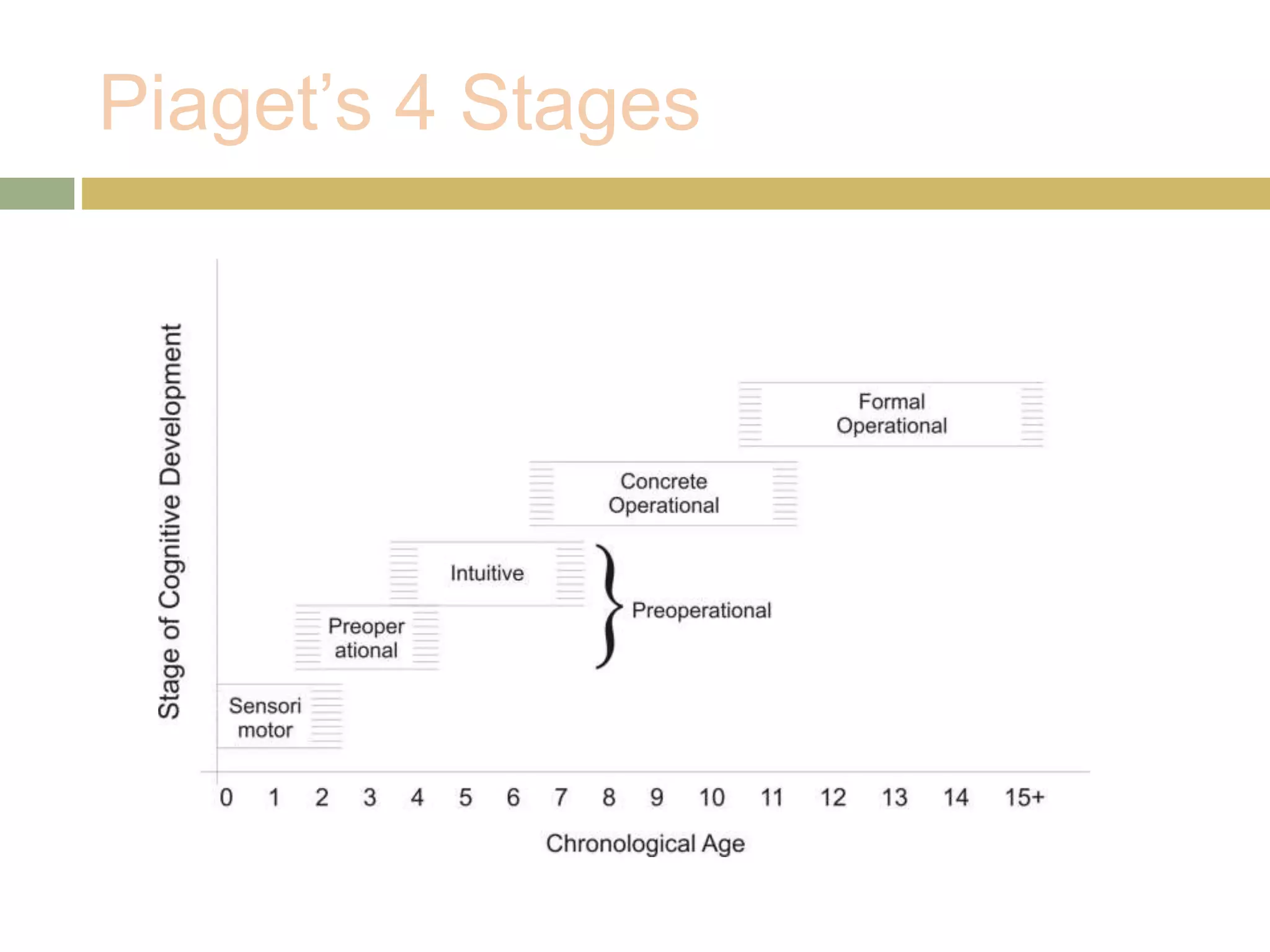 Piaget's 4 stages of development | PPTX