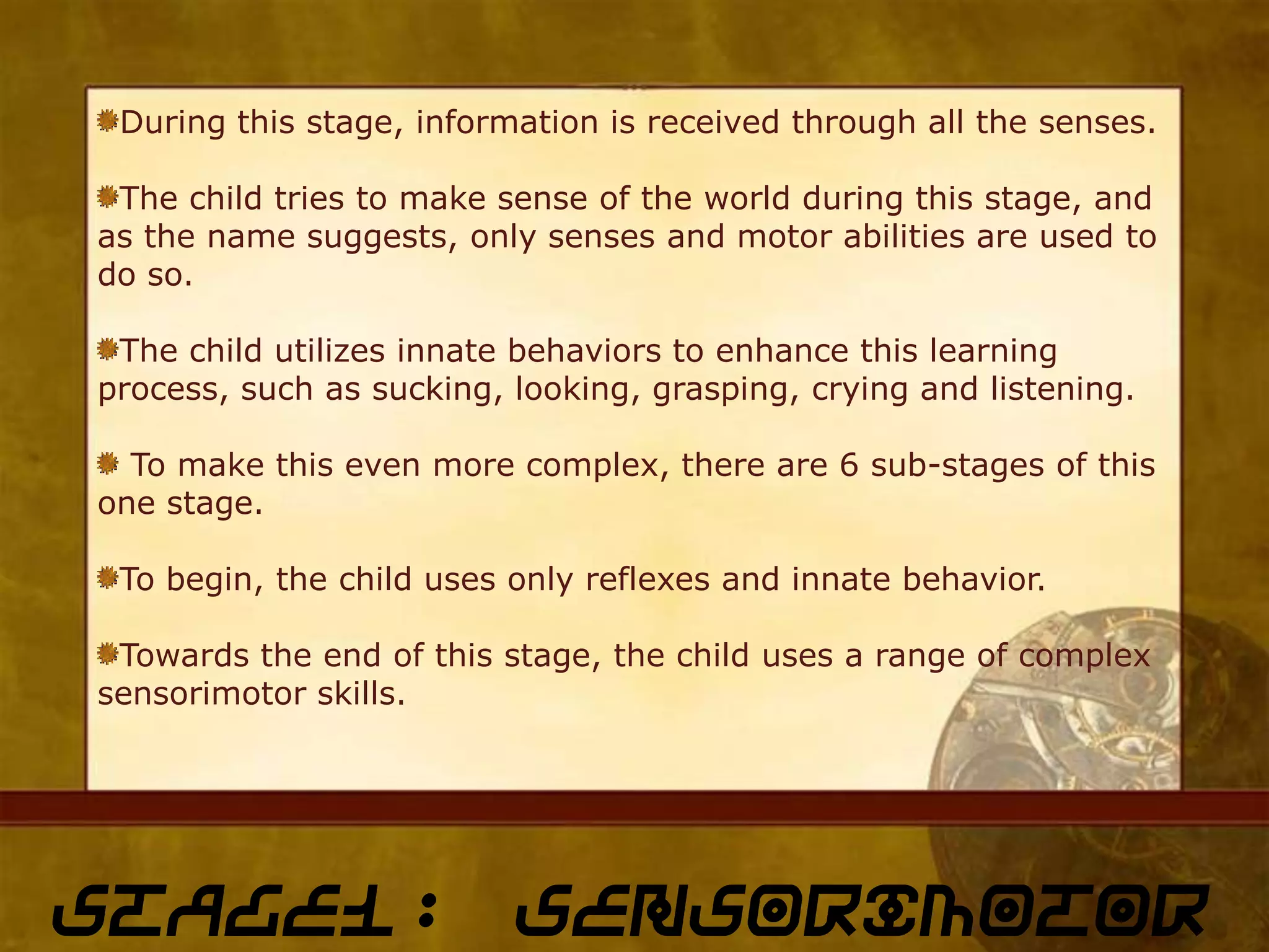 Piaget's cognitive development theory | PPTX