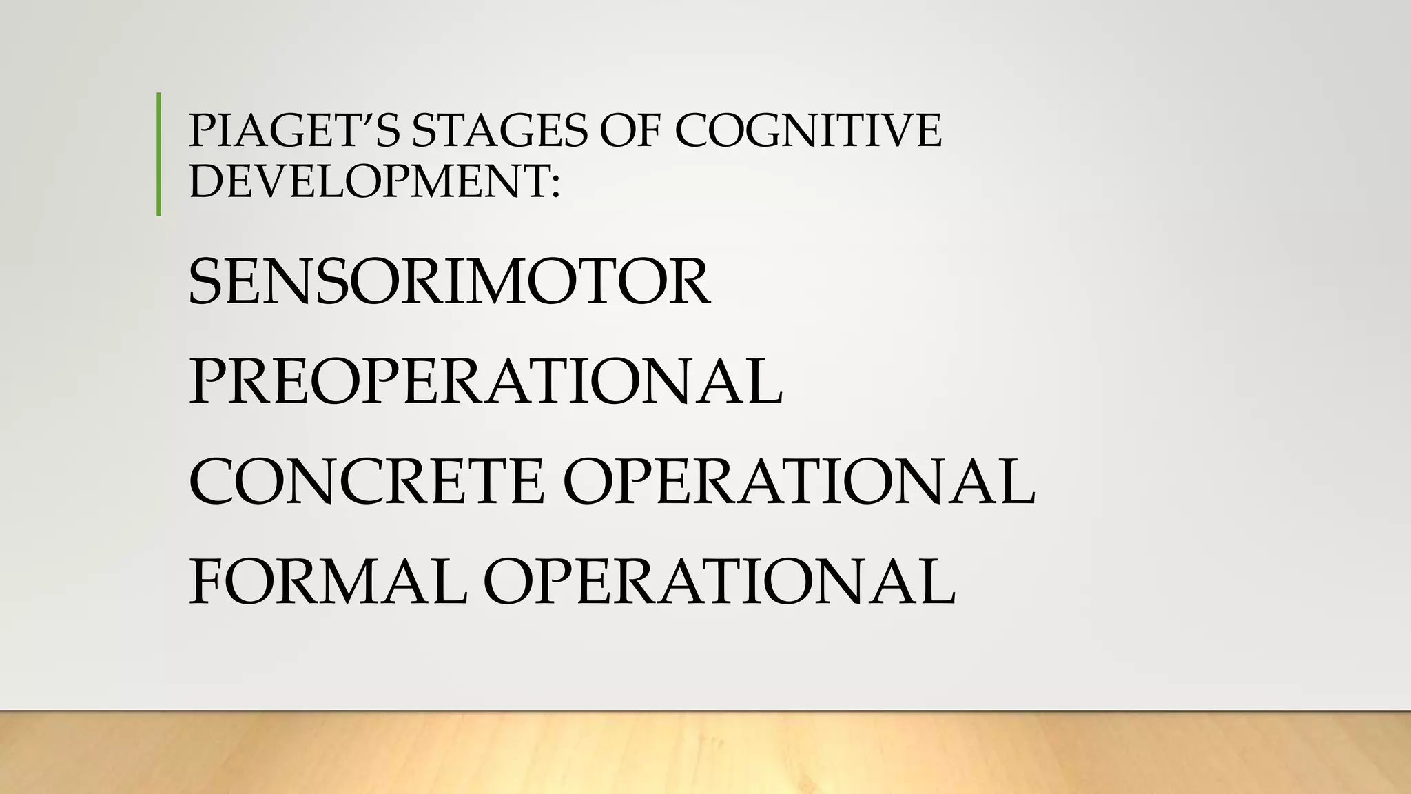 Piaget's Cognitive Theory.pptx