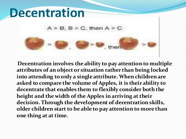 Piaget's concrete operation stage