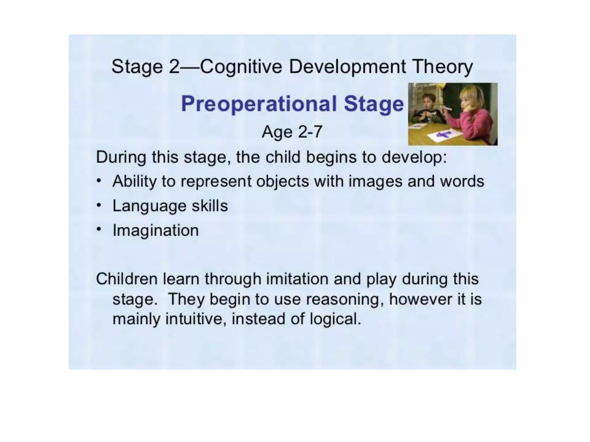 Piaget Theory- Cognitive Development | PPTX