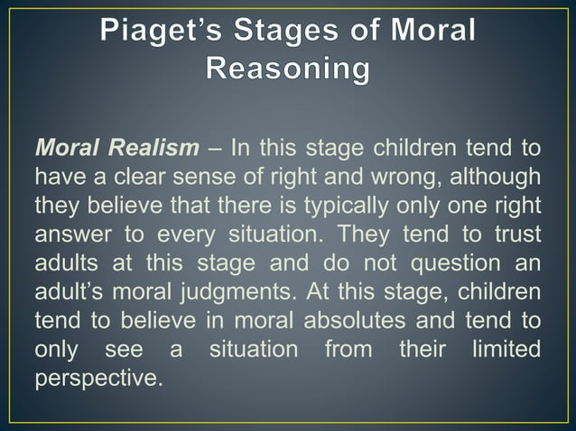 Piaget’s Moral Development | PPTX