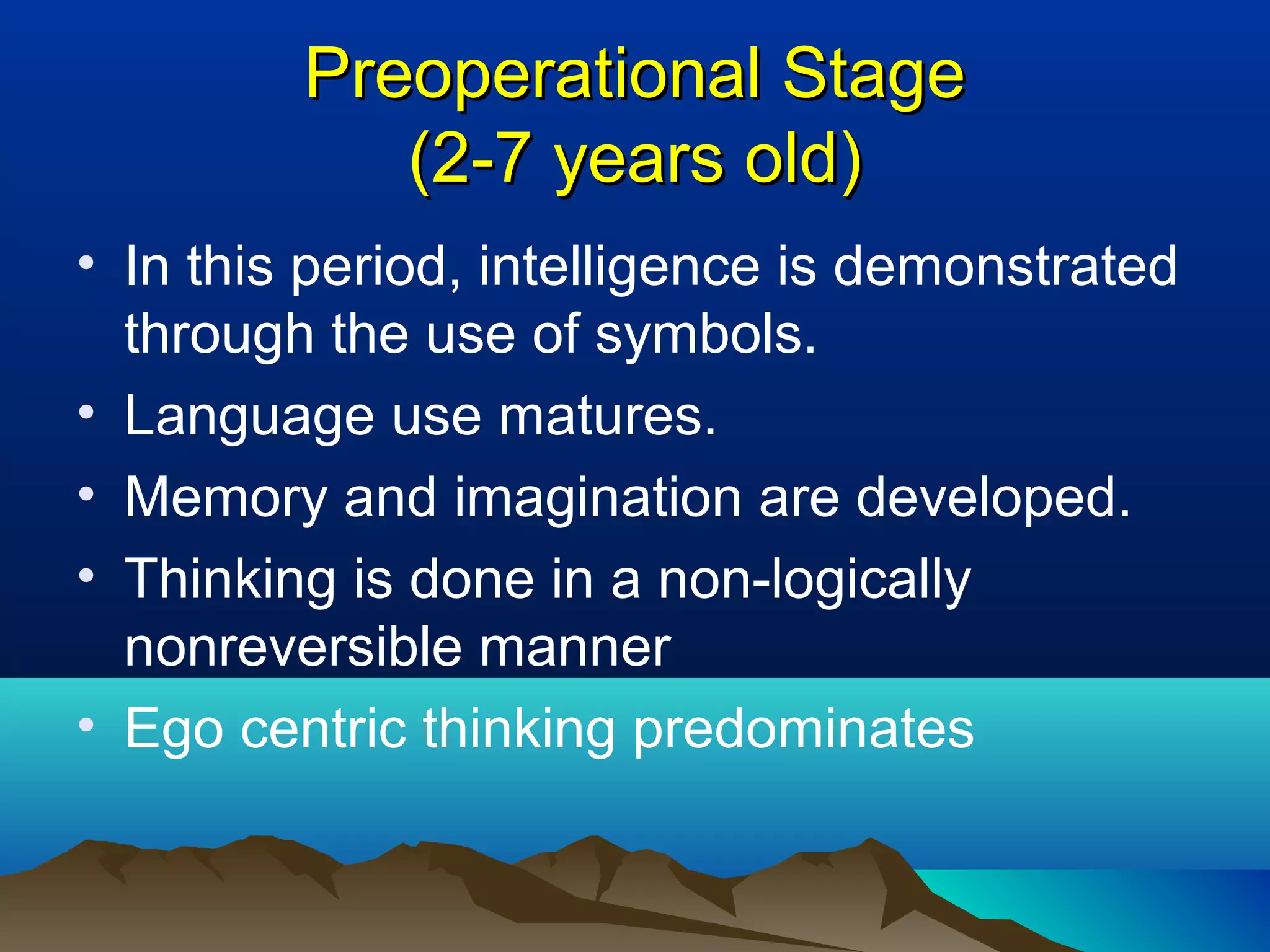Piaget's stages of cognitive development | PPT