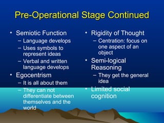 Piaget's stages of cognitive development | PPT