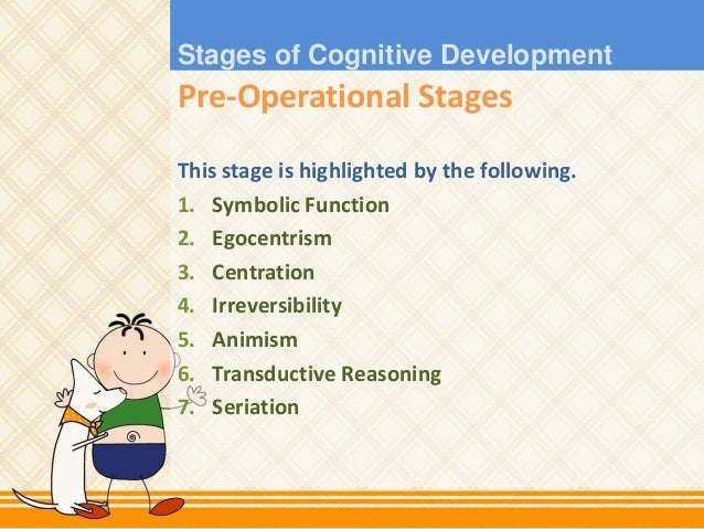 Piagets stages of cognitive development
