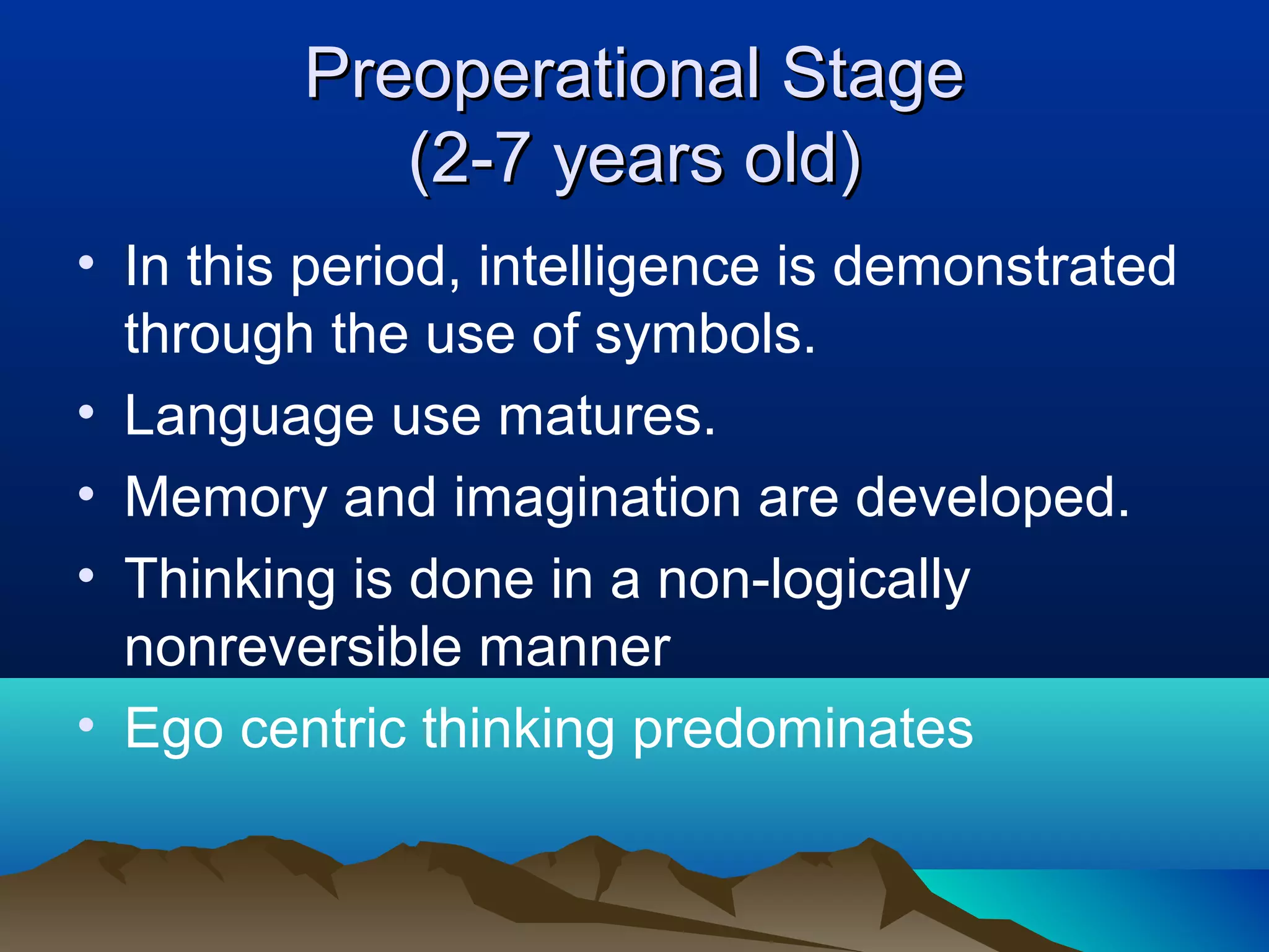 Piaget's stages of cognitive development | PPT