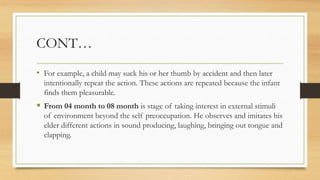 Piaget's theory of cognitive development | PPTX