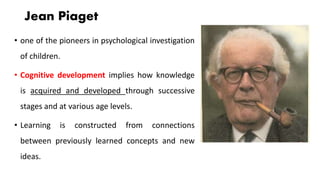 Jean Piaget Jean Piaget Table Of Contents Introduction Early Life ...
