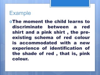 Piaget's theory on cognitive development | PPTX