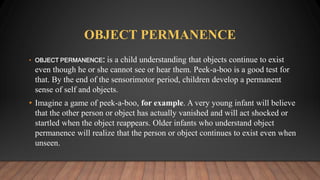 PIAGET’s THEORY Play plays a crucial role in their learning process. | PPTX