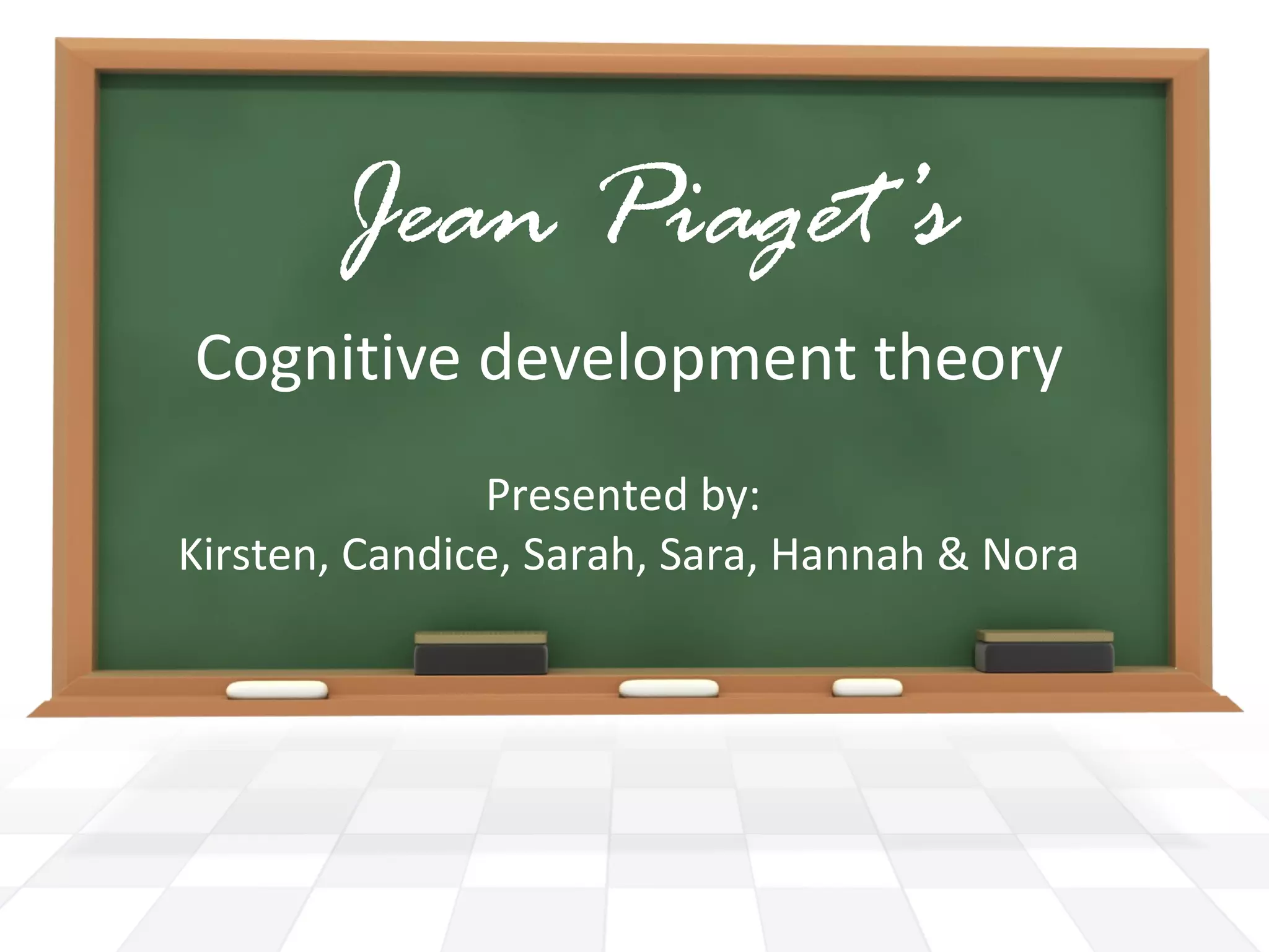 Piaget theory | PPT
