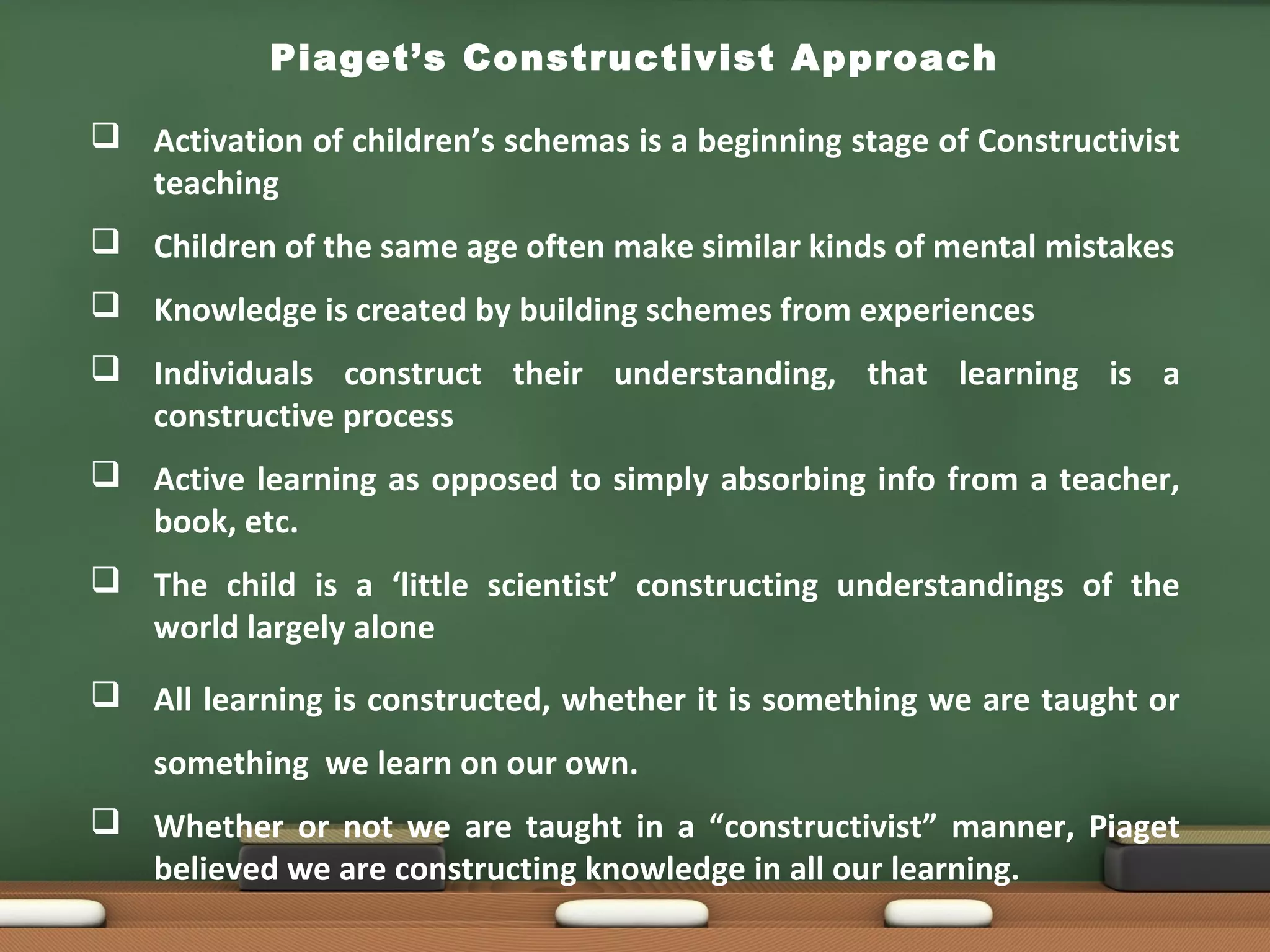 Piaget cognitive development theory | PPT
