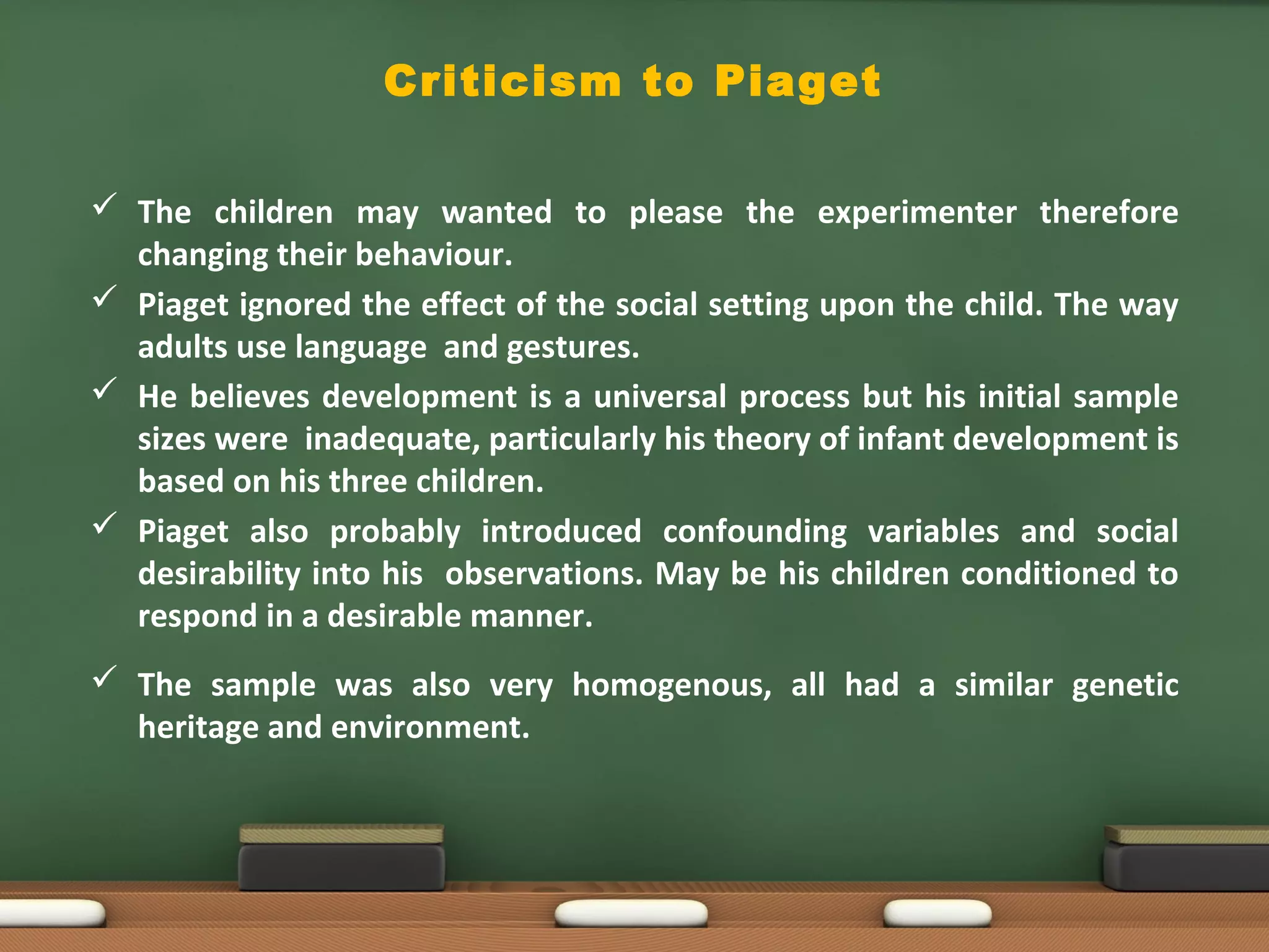 Piaget cognitive development theory | PPT
