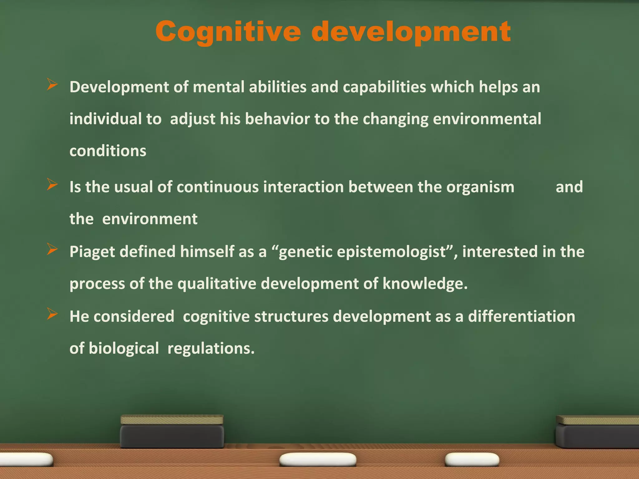 Piaget cognitive development theory | PPT