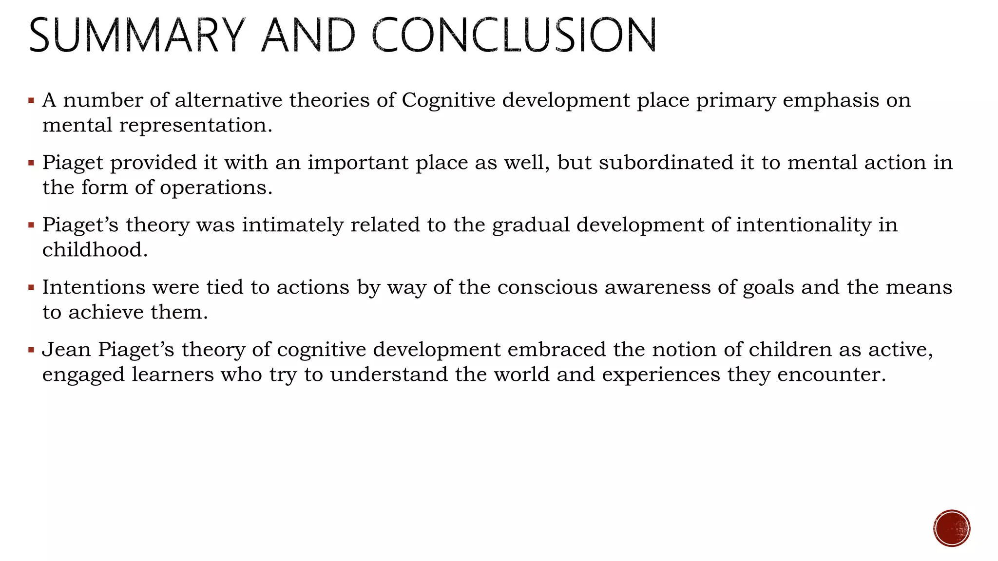Jean Piaget Child Psychology | PPTX