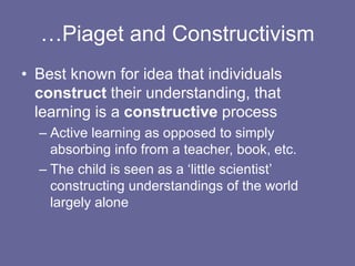 Jean Piaget Theory Of Cognitive Development | PPT