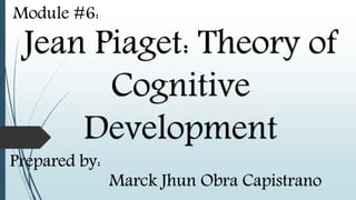 Piaget theory project | PPTX