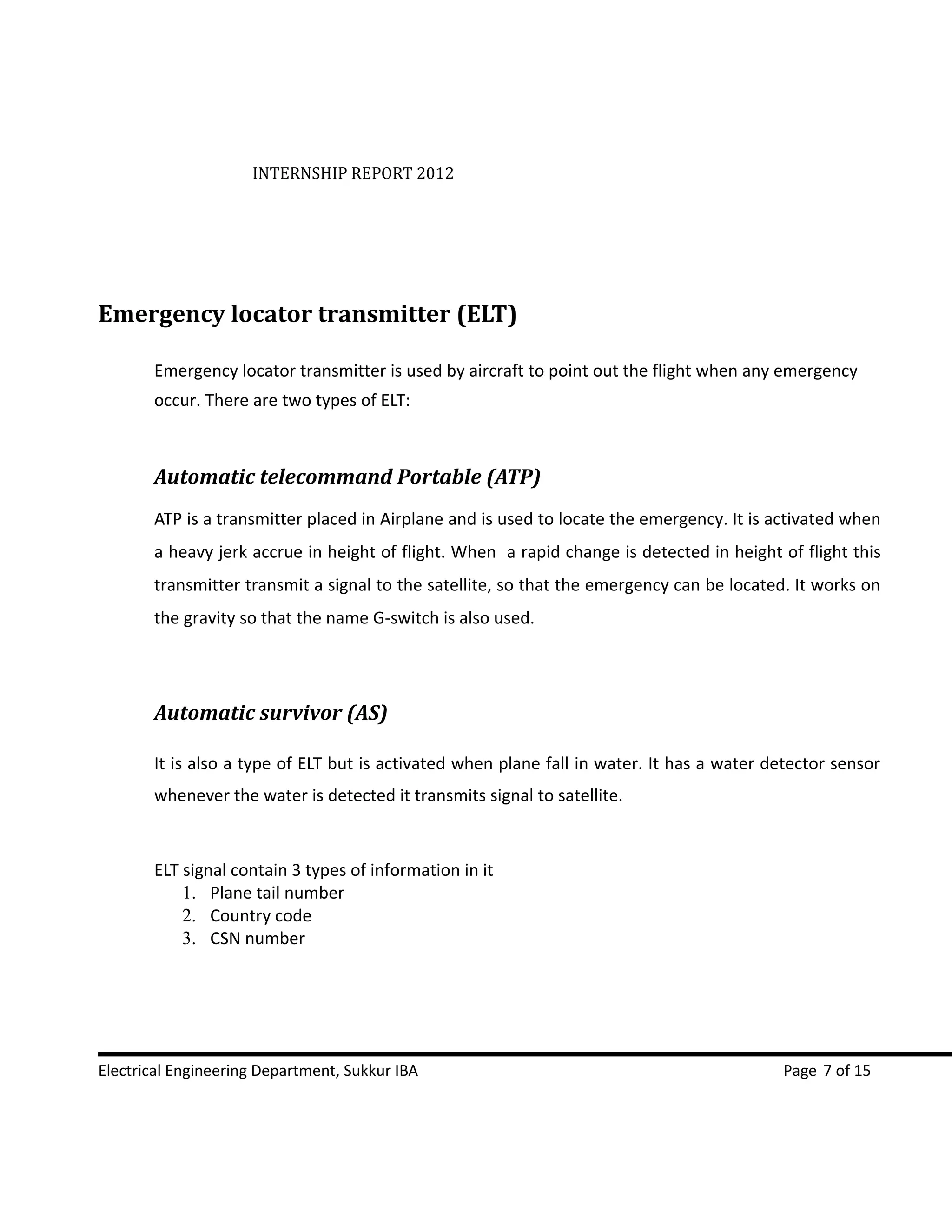 Pakistan International Airlines Internship | RTF
