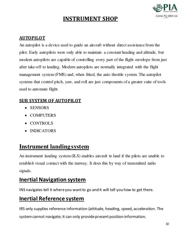Pia Intership Report