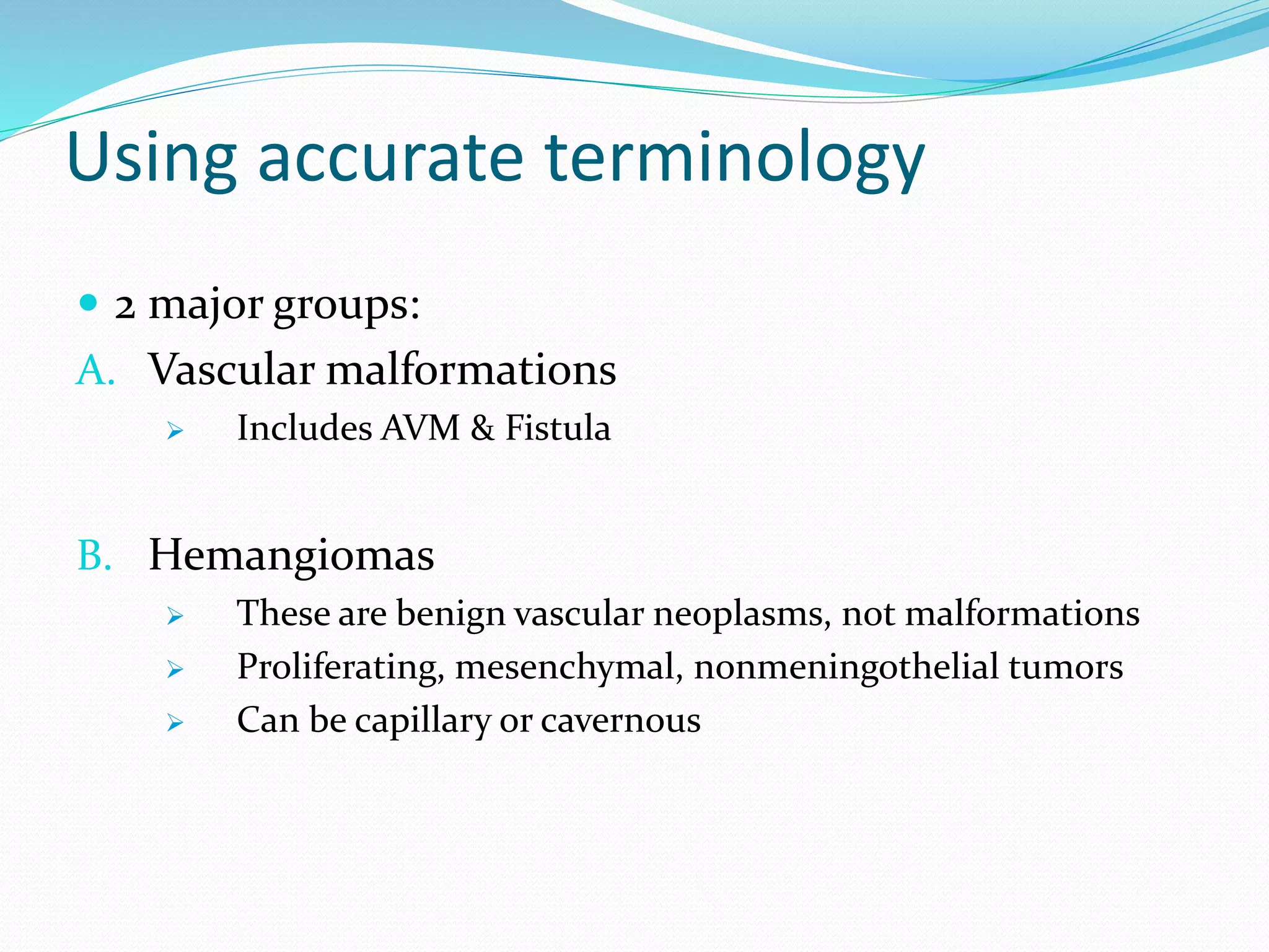 Cerebral/Pial Arteriovenous Malformation (AVM) | PPTX
