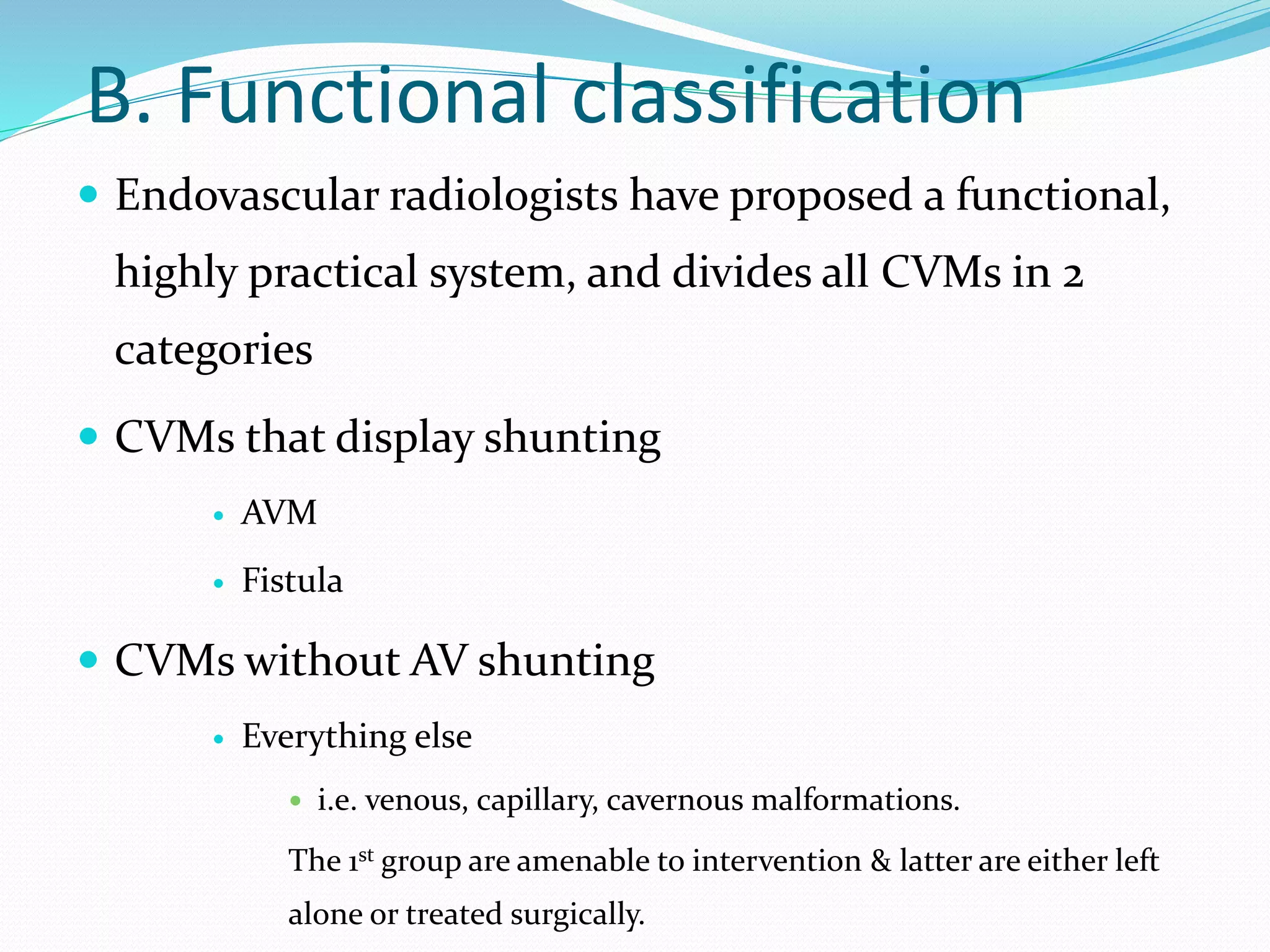 Cerebral/Pial Arteriovenous Malformation (AVM) | PPTX