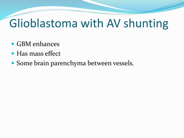 Cerebral/Pial Arteriovenous Malformation (AVM) | PPTX | Brain and ...