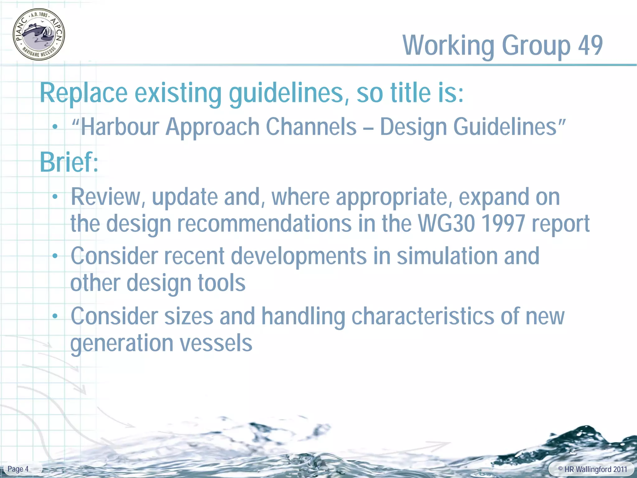 Pianc guide on channel design | PDF