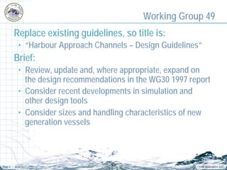 Pianc guide on channel design | PDF