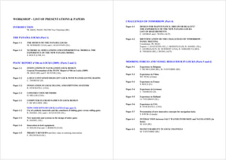 Pianc construction of locks | PDF
