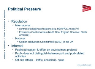 The Port Environment – Emissions, Issues and Action | PPT