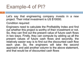PI and NPV.ppt for entrepreneurship, very imp | PPT