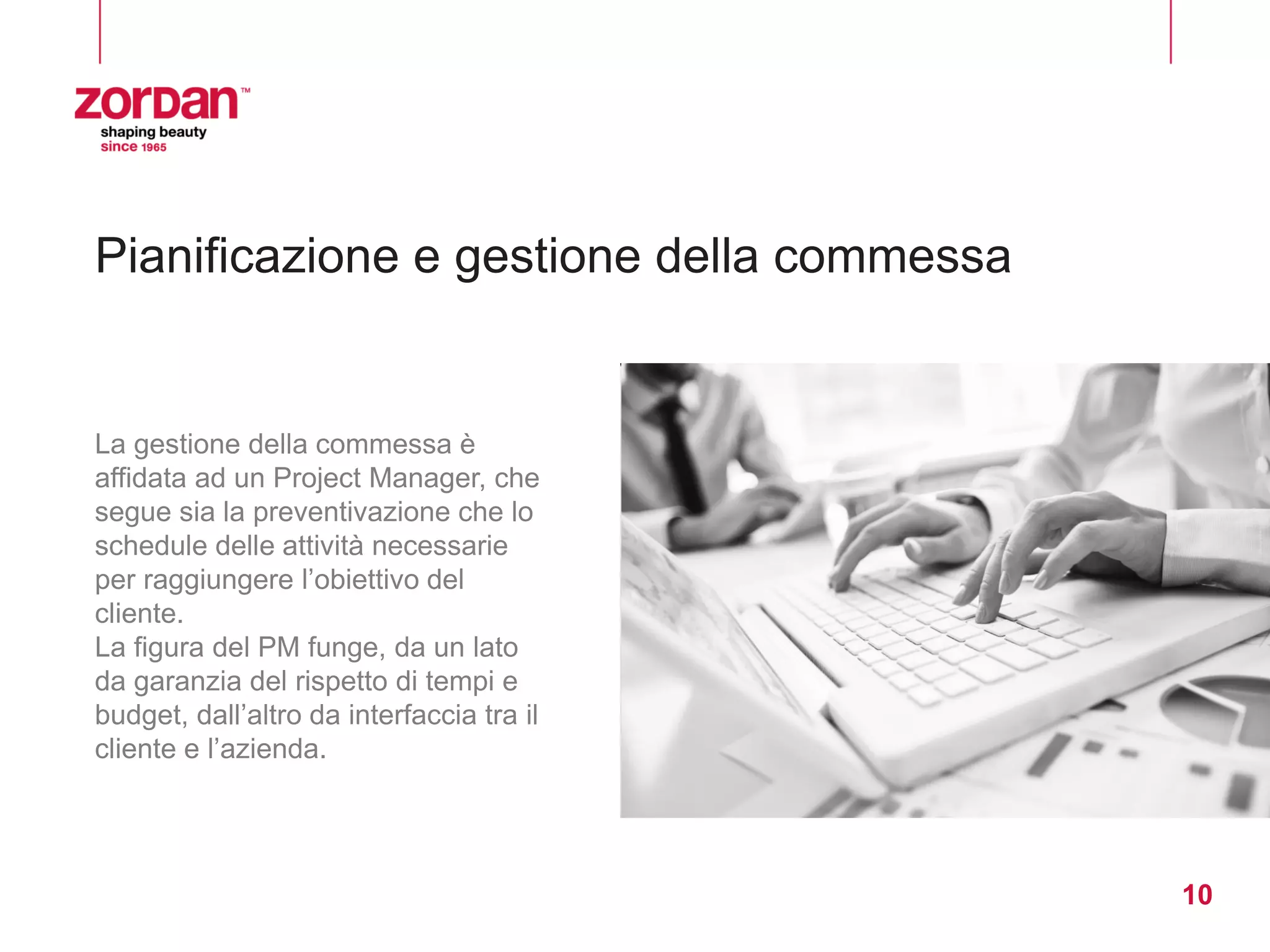 La gestione della commessa | PDF