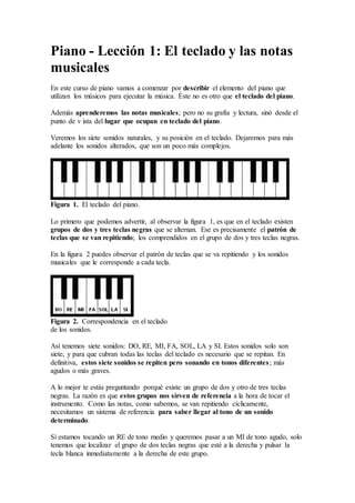 Piano | DOCX