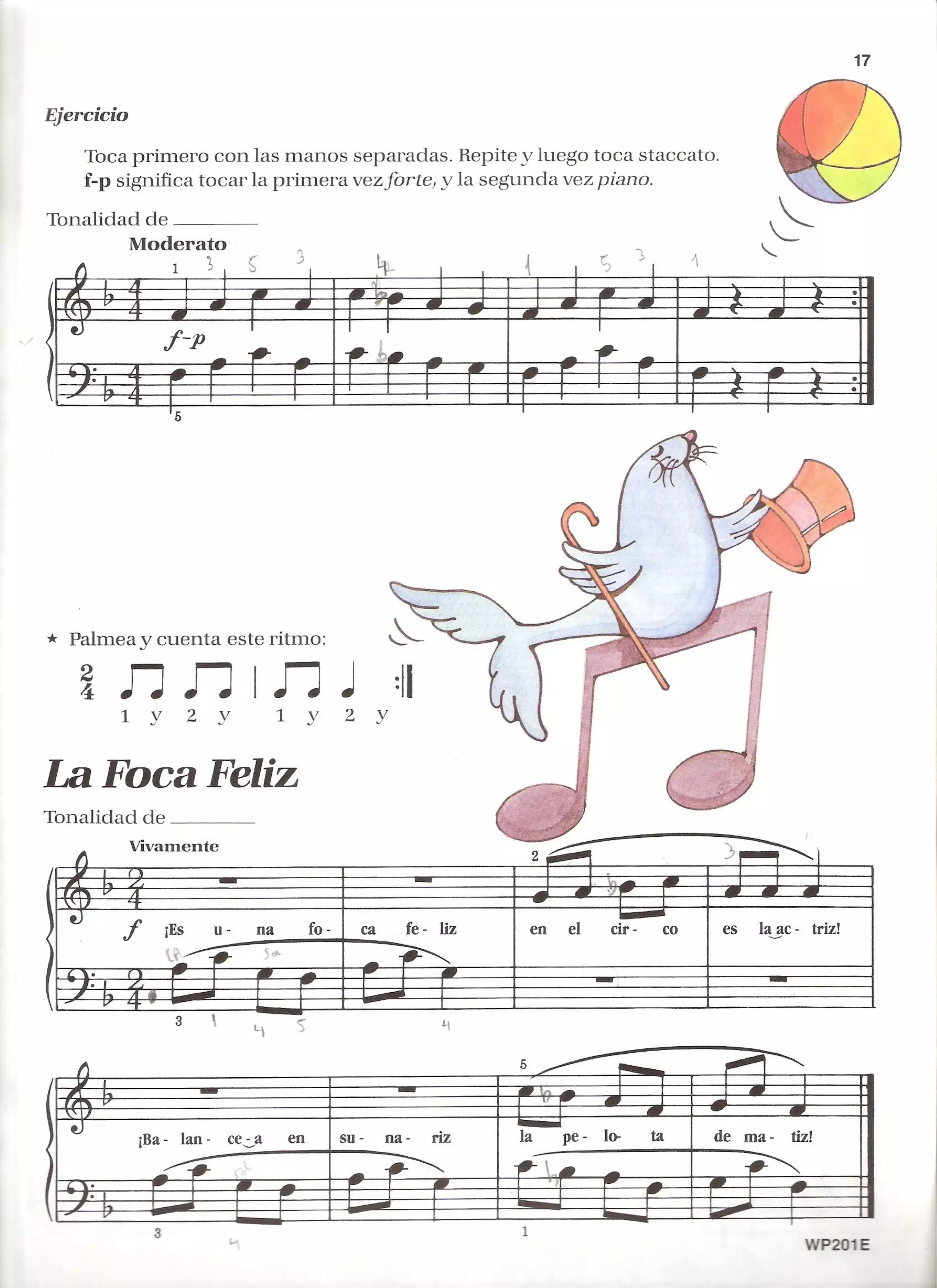 Piano basico de bastien nivel 1 | PDF