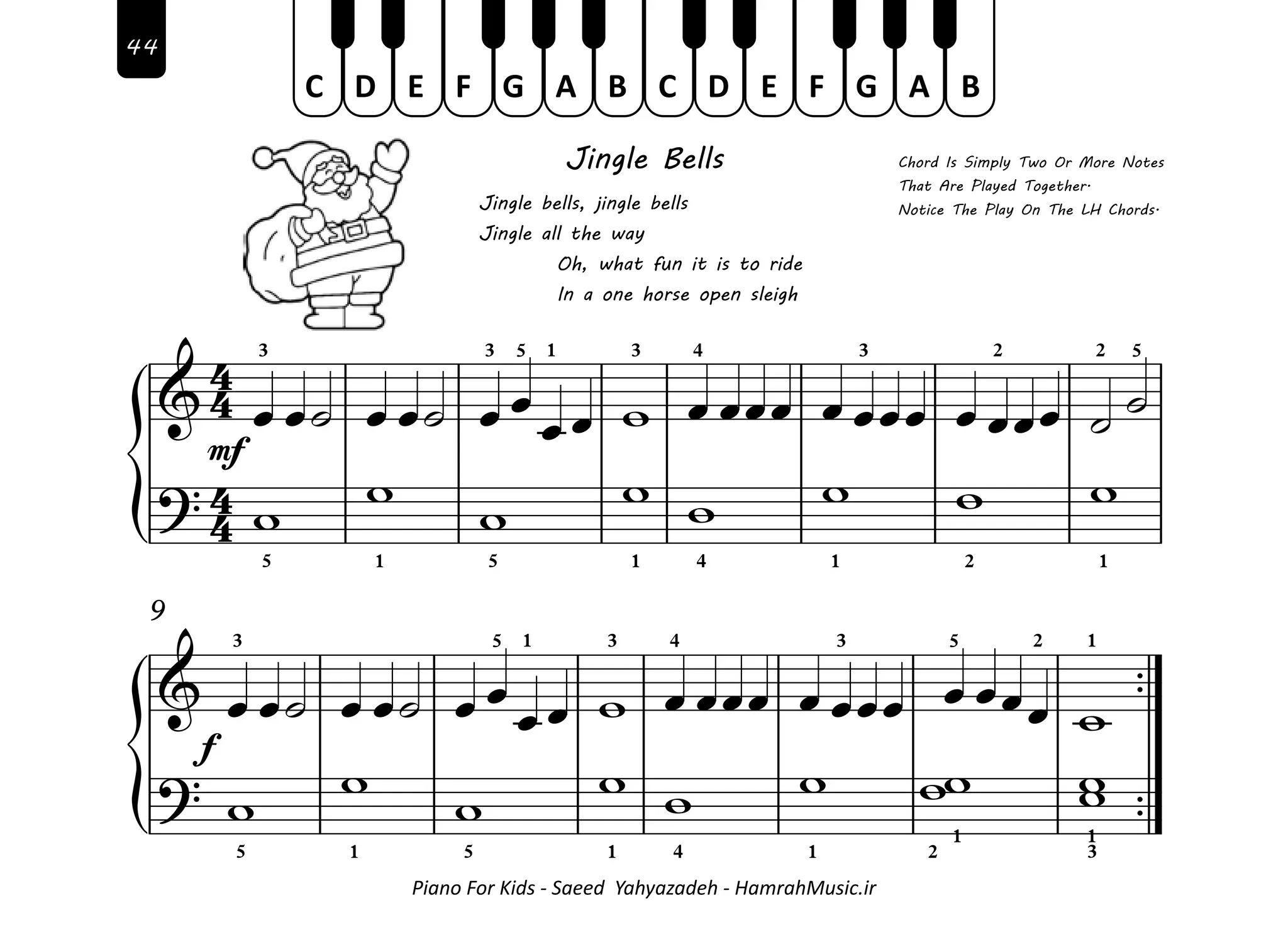 Piano For Kids: Easy Method For Teaching Piano, Learn To Play Famous ...
