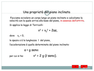 Piano inclinato_b | PPT