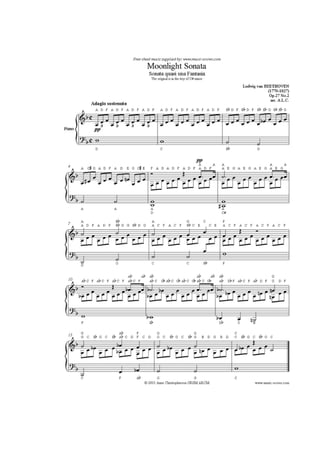 Piano partituras principiante | PDF