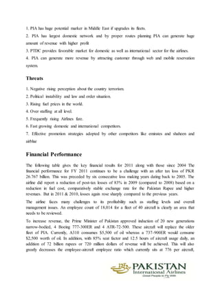 Pakistan International Airlines | PDF