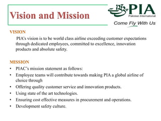 PIA (Pakistan Jnternational Airlines) | PPTX