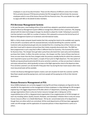 PIA Human Resource | DOCX