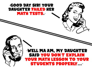 "TOP 10 REASONS WHY STUDENTS DON'T LIKE MATH", PREPARED BY PIA S ...