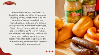 Piast Meats & Provisions - (Polish Food) | PDF