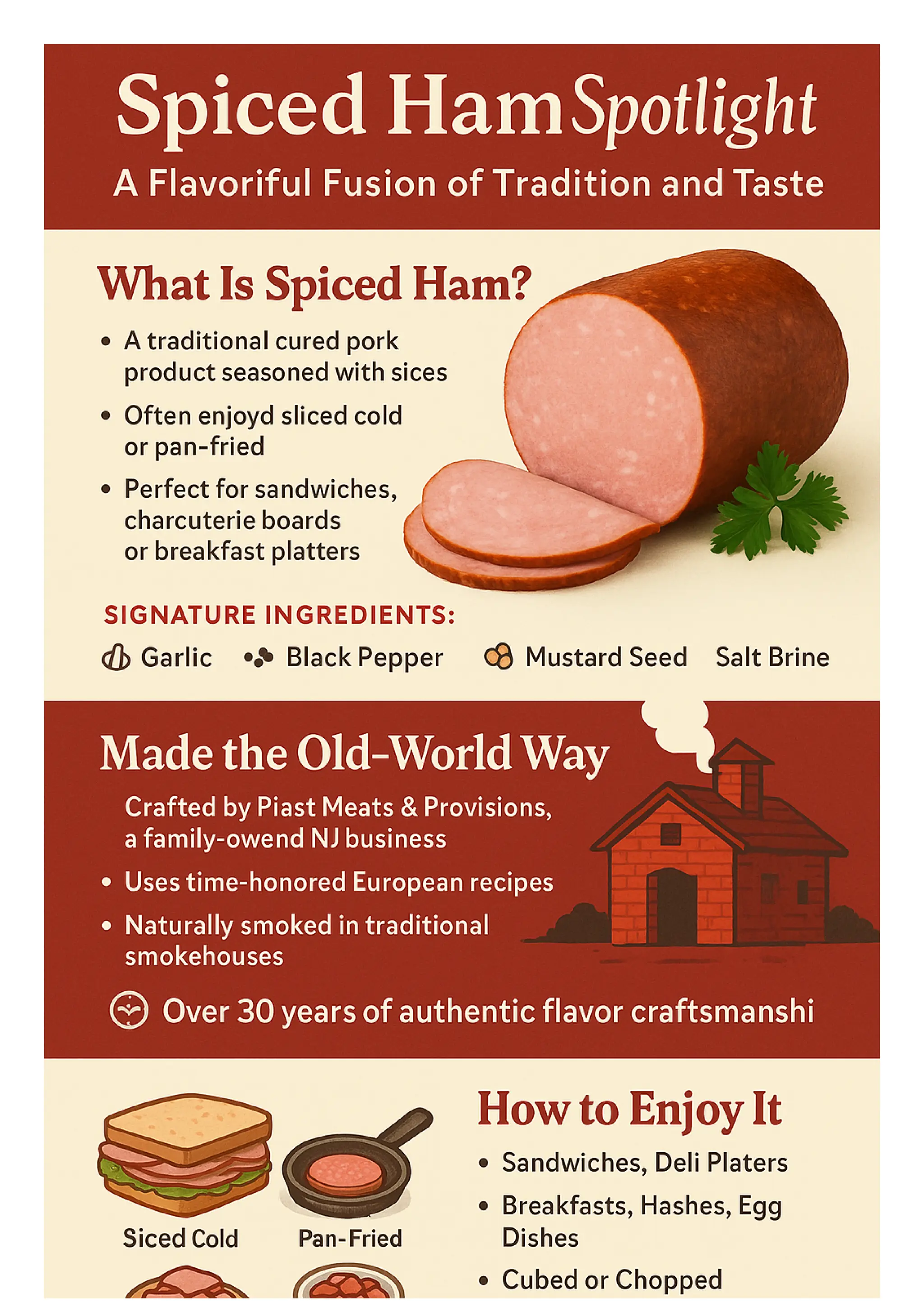 Piast’s Spiced Ham: A Flavorful Fusion of Tradition and Taste | PDF