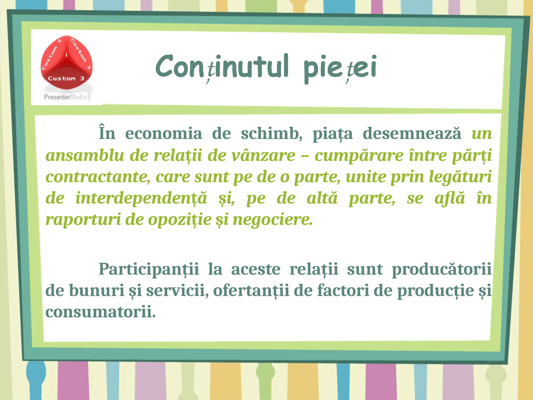 Piata unitatii economice | PPT