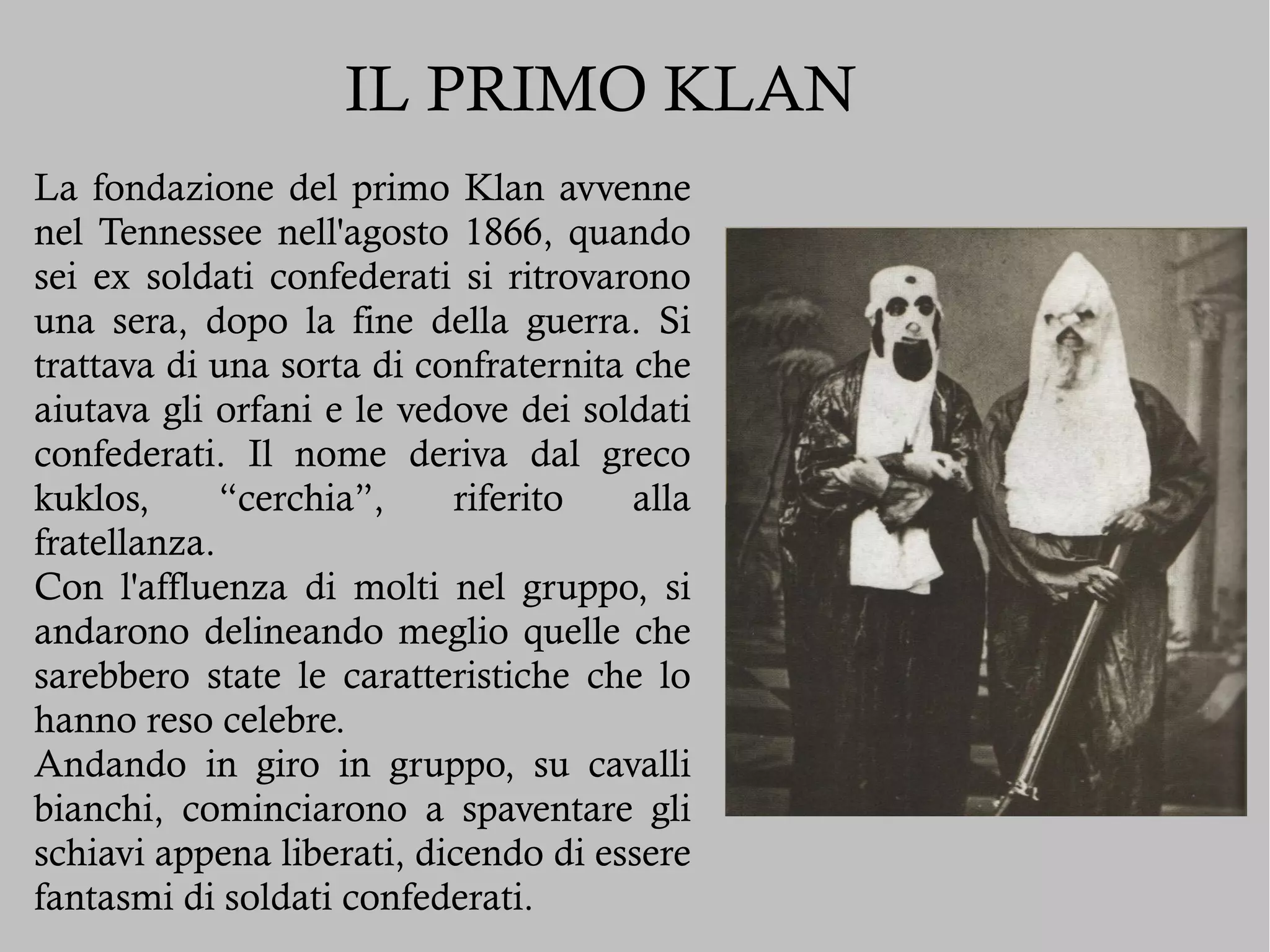 Storia del ku klux klan | ODP | Genealogy and Ancestry | Hobbies & Interests