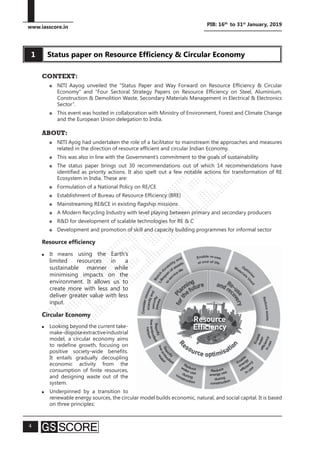 PIB COMPILATION - 16TH JANUARY TO 31ST JANUARY | PDF
